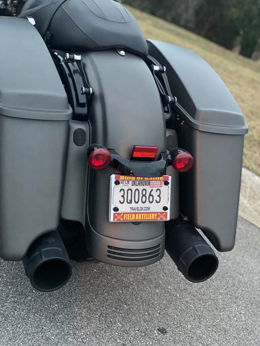 Motorcycle License Plate Frame – Field Artillery Store